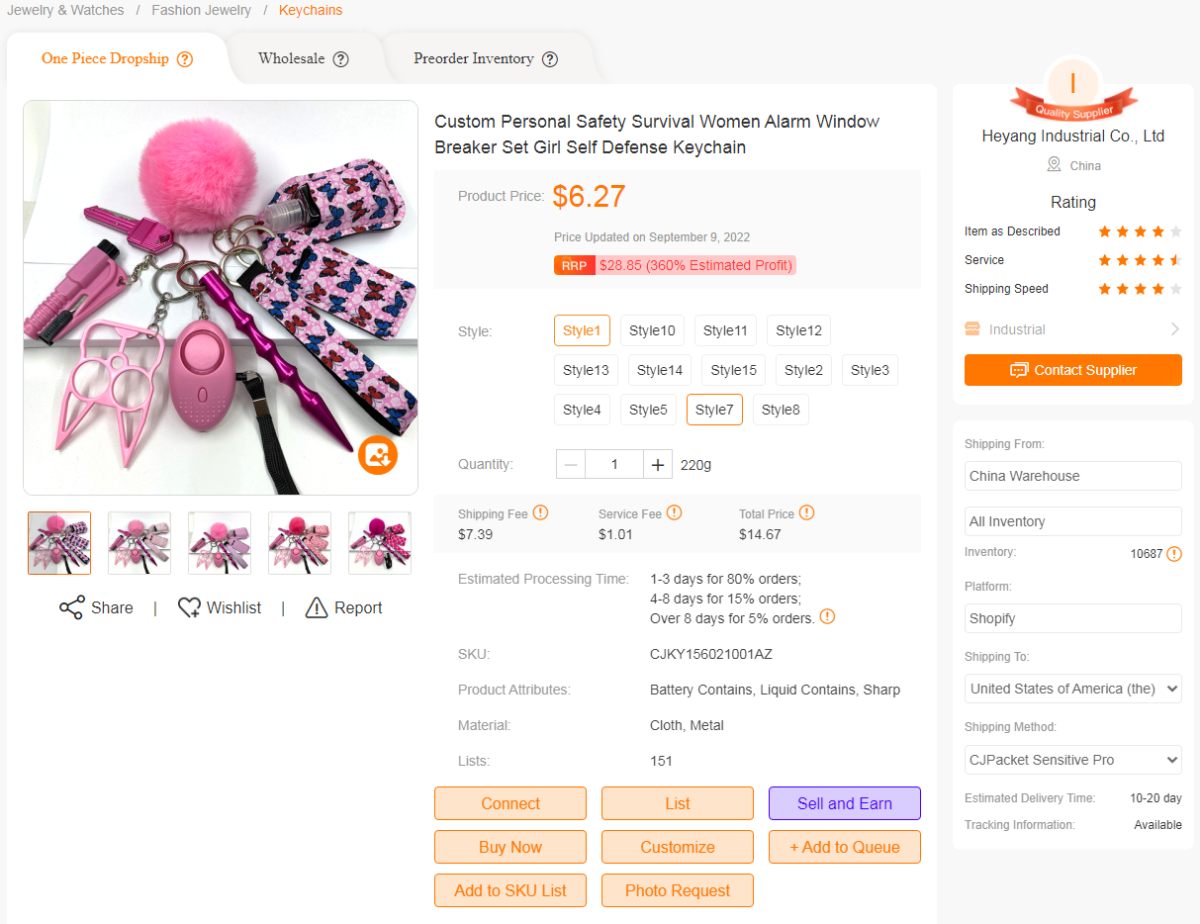 Wholesale Self Defense Keychains: Is It A Good Business? – Dropshipping ...